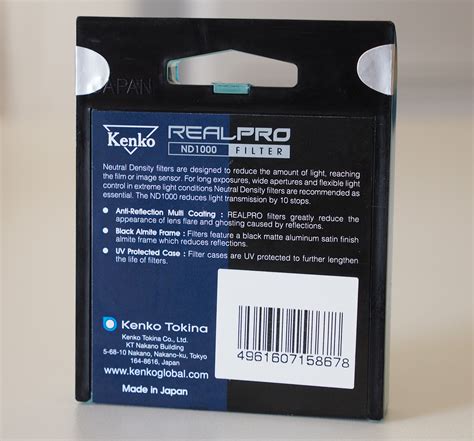 Kenko RealPro ND1000 10stop Filter Review | ePHOTOzine