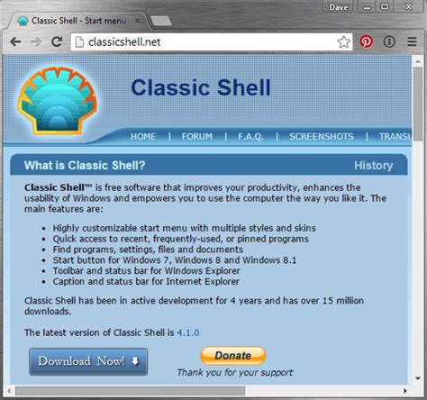 Can I Add A Start Menu To Windows 8