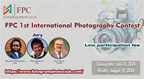 fpc 1st international photography contest begins fotogram photo club