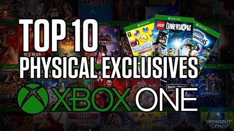 Top 10 Physical Exclusive Games For The Xbox One Series X Compatible
