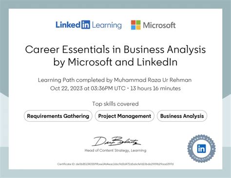 Muhammad Raza Ur Rehman On Linkedin Im Happy To Share That Ive Obtained A New Certification
