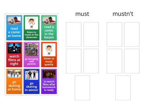 Go Getter Unit Must Mustn T Group Sort