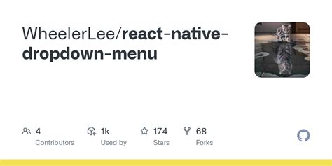 Github Wheelerleereact Native Dropdown Menu