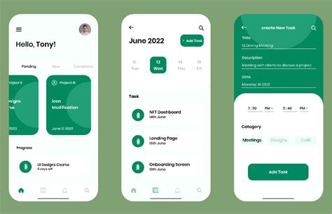 Task Scheduler Figma