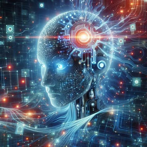 Ai Neural Networks Artificial Intelligence Learning And Adaptin Stock