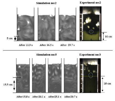 Lowest Position For Bubble Appearance In The Particle Bed Of The Download Scientific Diagram