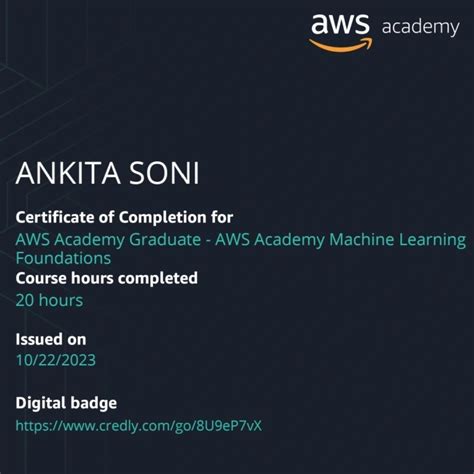 Ankita Soni On Linkedin Aws Learningjourney