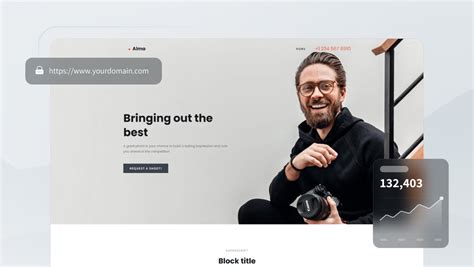 Make your photography website today with Yola website builder