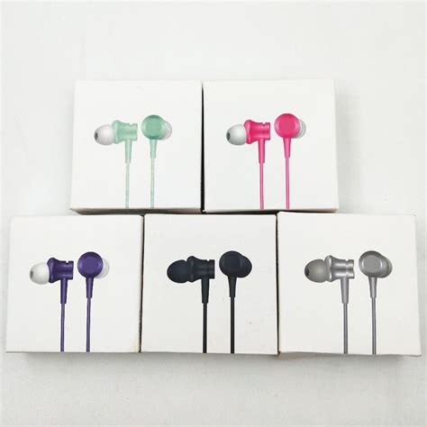 Redmi Note Pro Xiaomi Mm Jack Earphone In Ear Piston Fresh Version Headphones With Mic