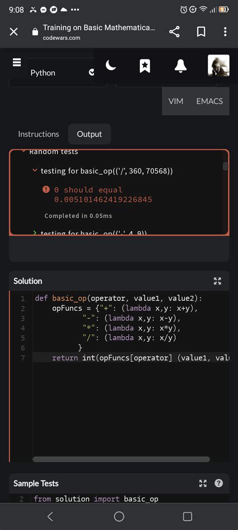 Python Why Does My Code Return A Whole Number Even When Its Not