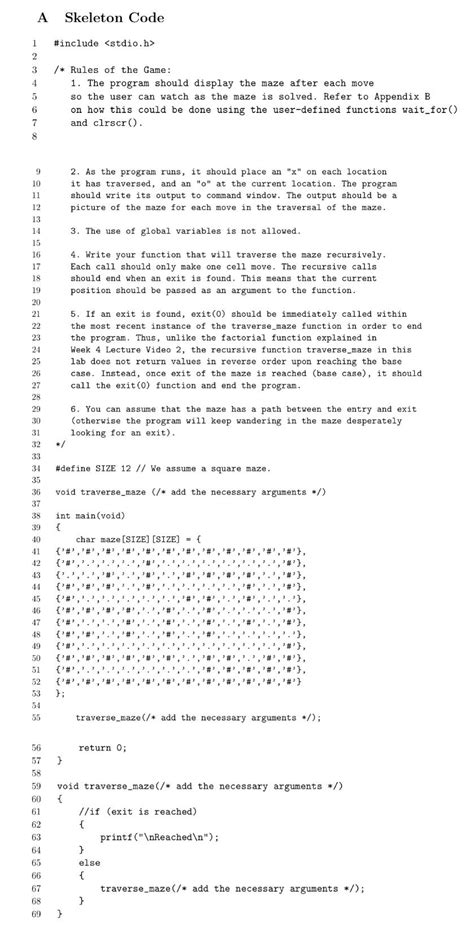 Solved Programming Exercises Language Complete The Chegg