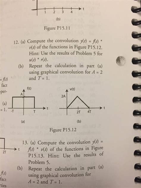 solved a compute the convolution y t f t v t of the