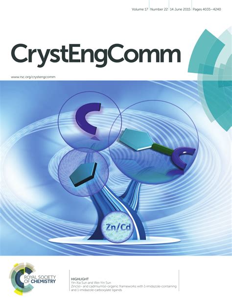 Pdf Zincii And Cadmiumii Organic Frameworks With 1 Imidazole Containing And 1 Imidazole