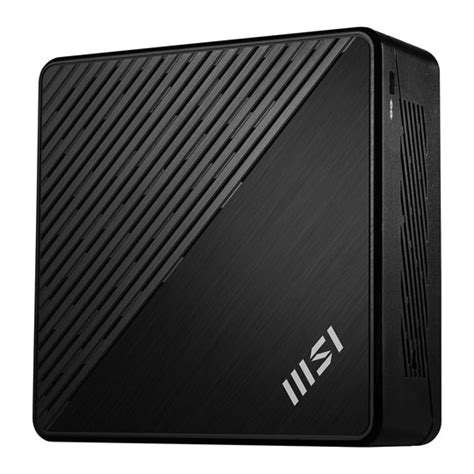 Msi Cubi N Adl Intel N Barebone Mini Pc Requires Ddr So Dimm Memory And Storage Ln