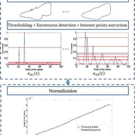 The Block Diagram Of The Normalized Generalized Curvature Scale Space Download Scientific Diagram
