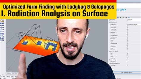 1 Solar Radiation Impacts On Surfaces With Ladybug Solaranalysis
