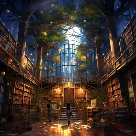 Download Ai Generated Library Knowledge Royalty Free Stock Illustration