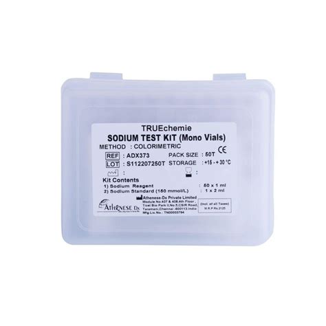 Sodium Test Kit Fast And Accurate Sodium Quicklab Sodium Test Kit Fast And Accurate Sodium Quicklab