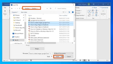 How To Combine Two Word Documents In Easy Steps Itechguides