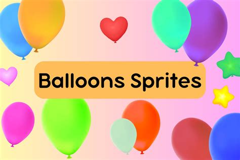 Free Balloons 2d Sprites 2d Unity Asset Store