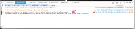 Ssl Why Firefox Marks A Image Insecure But All Requests In Network Are Secured Stack Overflow