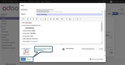Odoo POS Invoice Automate POS Invoice Automate