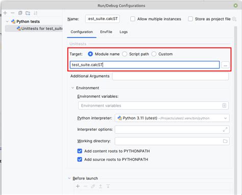 python TestSuite не видит тесты выводит сообшение Empty suite