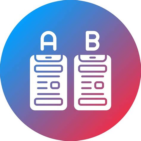 Premium Vector Ab Testing Icon Vector Image Can Be Used For Copywriting