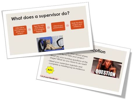 Supervisor Meetings Extended Project Qualification EPQ H OCR Teaching Resources