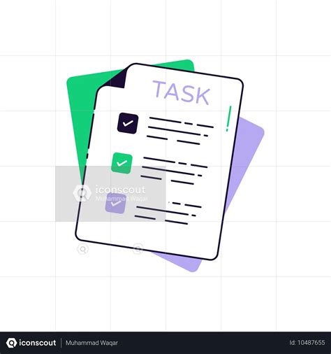 Task Script Document Animated Icon Free Download Business Animated Icons Iconscout