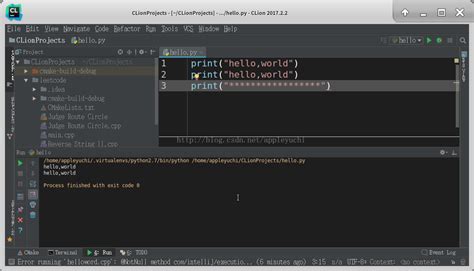 Clion运行python程序 Csdn博客