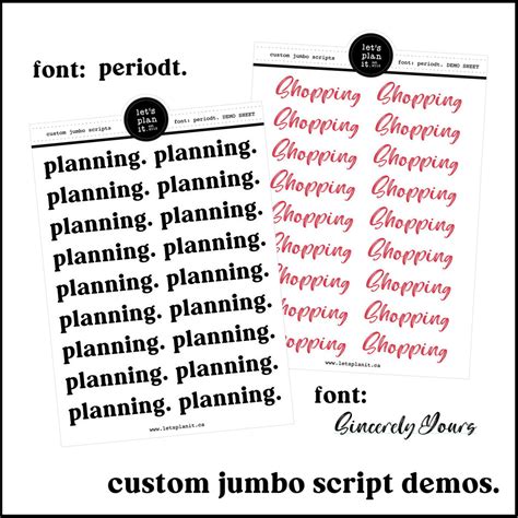 custom scripts jumbo letsplanit