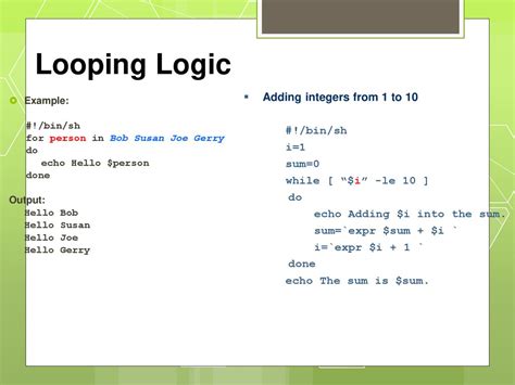 Shell Scriptingits Research Computingshell Scripting Ppt Download