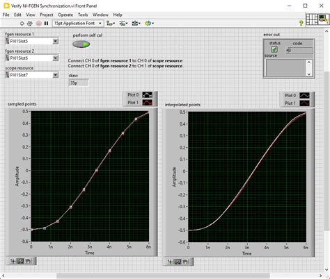 verifying ni fgen synchronization with the ni tclk api and ni scope