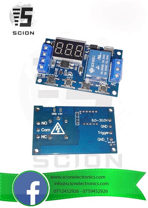 XY J Trigger Cycle Time Delay Switch Circuit Double MOS Tube Control Board Relay Module