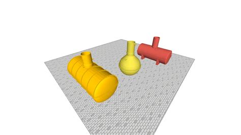 Typical Interceptor Cesspool Tanks 3d Warehouse