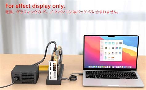 Jp Thunderbolt 3 Egpu エンクロージャ、thunderbolt 4andusb4 40gbps と互換性、外部 Gpu ドック ステーション【nvidia