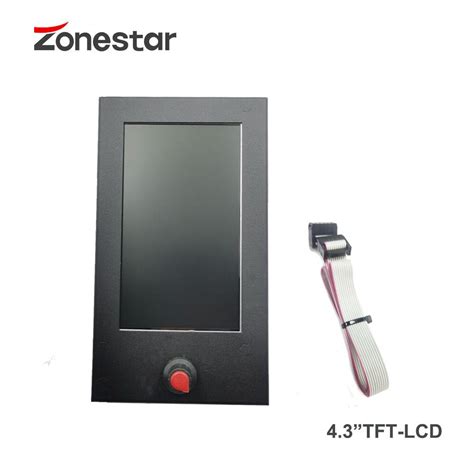 zonestar 4 3 tft lcd 4 3 hmi dgus high reliability fast operate knob