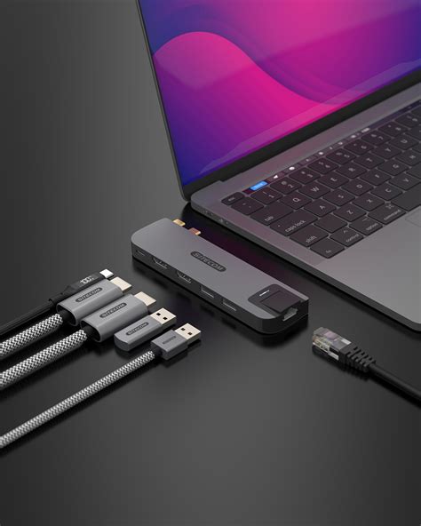 Sitecom 6 In 2 Macbook Multiport Hub