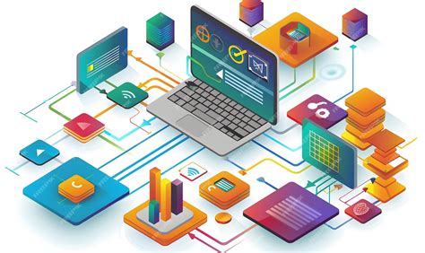 application programming interface software background design premium