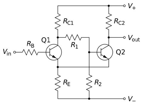 Schmitt Trigger Circuit Using Ic555 Transistor Working And Applications