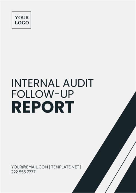 Internal Audit Follow Up Report Template Edit Online And Download