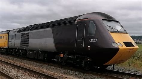 080824 New Measurement Train Hst Class 43 43357 And 43277 Derby