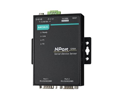 Moxa NPort 5250A T Serial To Ethernet Converters Device Servers