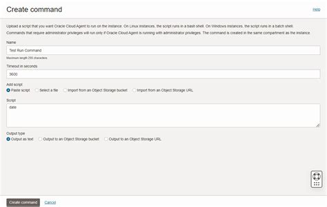 Invoke Custom Scripts Using The Run Command With Oracle Cloud Infrastructure Full Stack Disaster