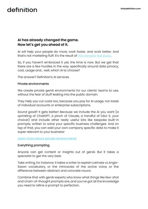 My Publications 2024 02 05 Ai One Pager Page 1