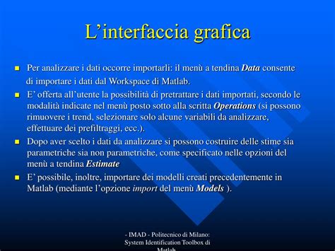 Ppt Introduzione A System Identification Toolbox Di Matlab Powerpoint