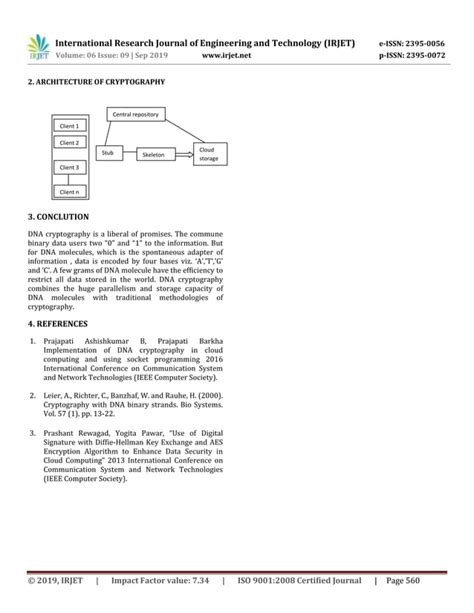 Irjet Design To Secure Data By Using Dna Cryptography In Cloud Computing Pdf