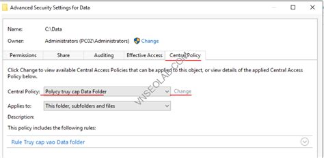 Lab Windows Server 2022 Module 5 Triển Khai Dynamic Access Control
