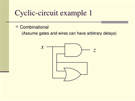 Ppt Analyzing Combinationality Of Cyclic Circuits Eecs 290a